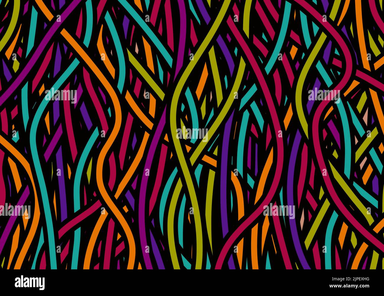 Abstract waves background for summer clothes print and fabrics and ...