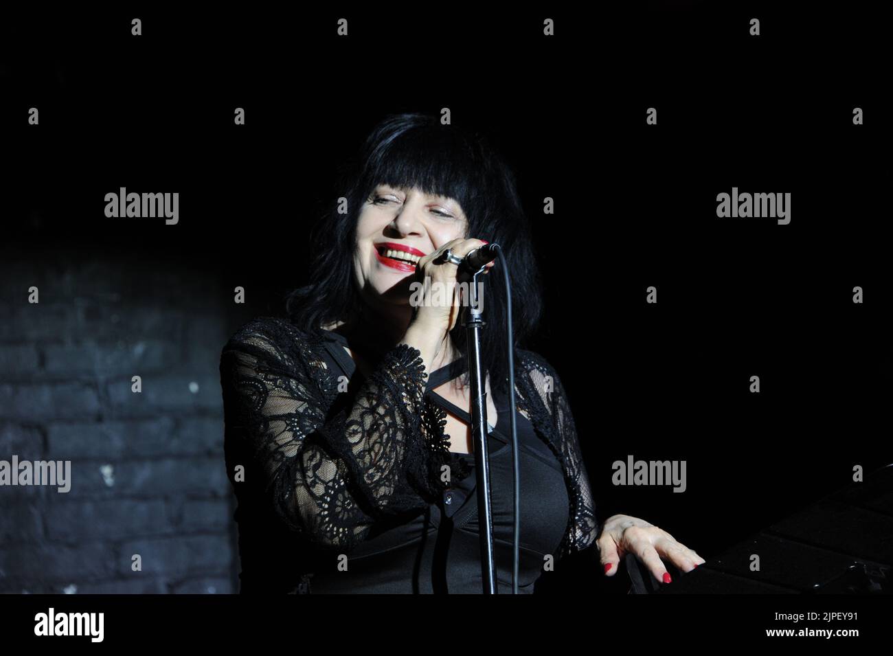 Lydia Lunch spoken word at TV Eye in New York City, July 2022, photos ...