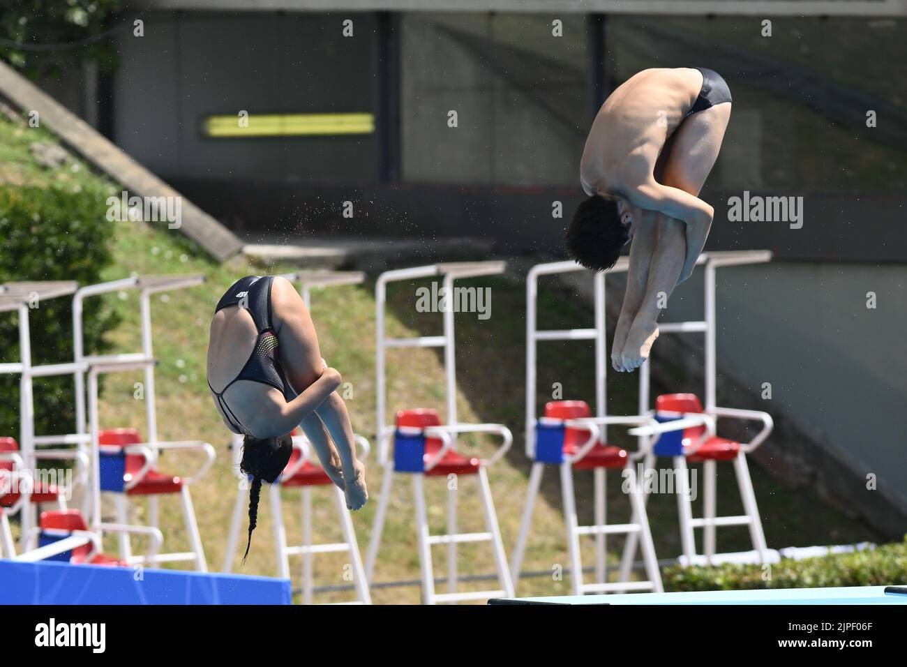 August 17, 2022, Rome, Italy: LINAN CANELA Max and VELAZQUEZ ROLDAN ...