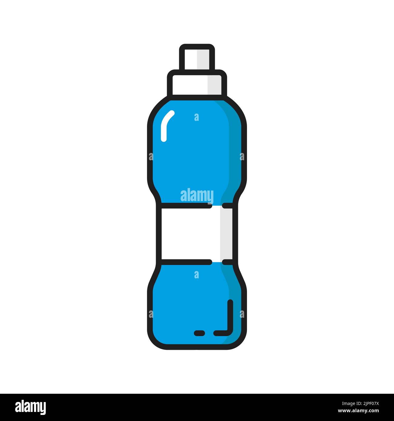 Metal water flask icon Stock Vector Images - Alamy