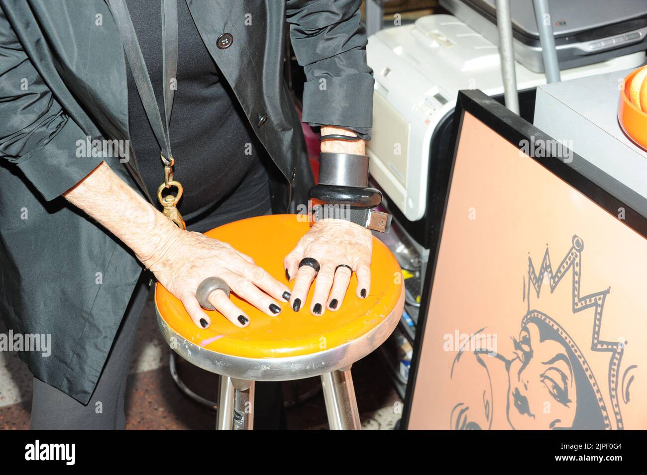 Fashion designer Barbara Hulanicki in her Miami design studio by Nadja ...
