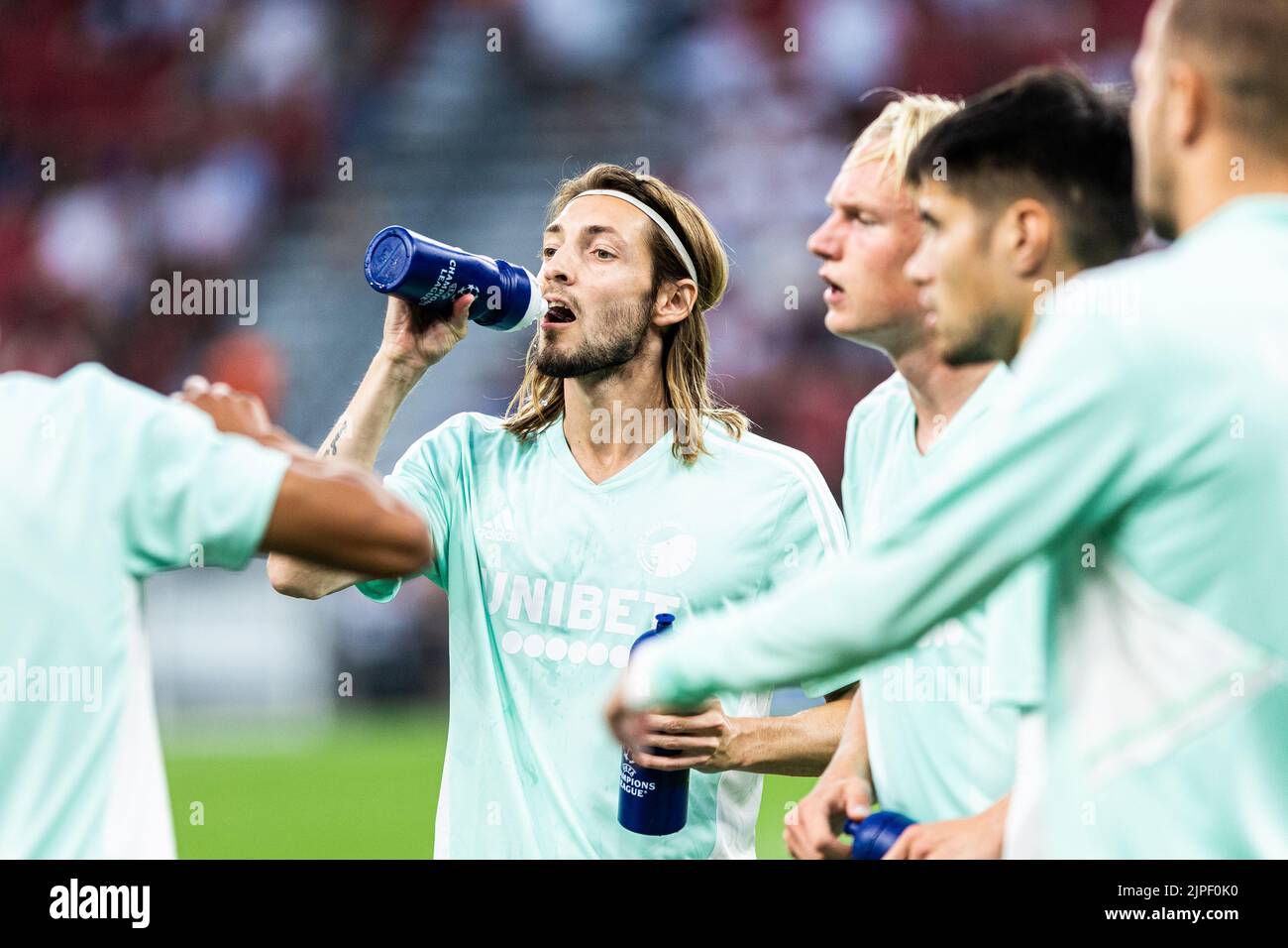 Copenhagen, Denmark. 16th, August 2022. Rasmus Falk (33) of FC ...