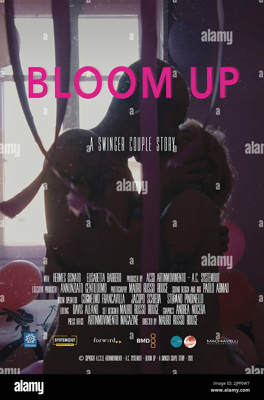 BLOOM UP: A SWINGER COUPLE STORY, poster, from left: Hermes Osnato ...