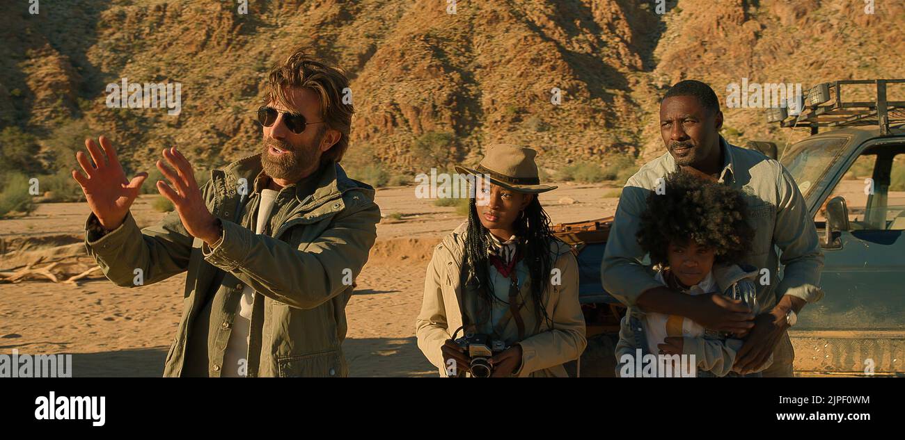 BEAST, from left: Sharlto Copley, Iyana Halley, Leah Jeffries (front ...