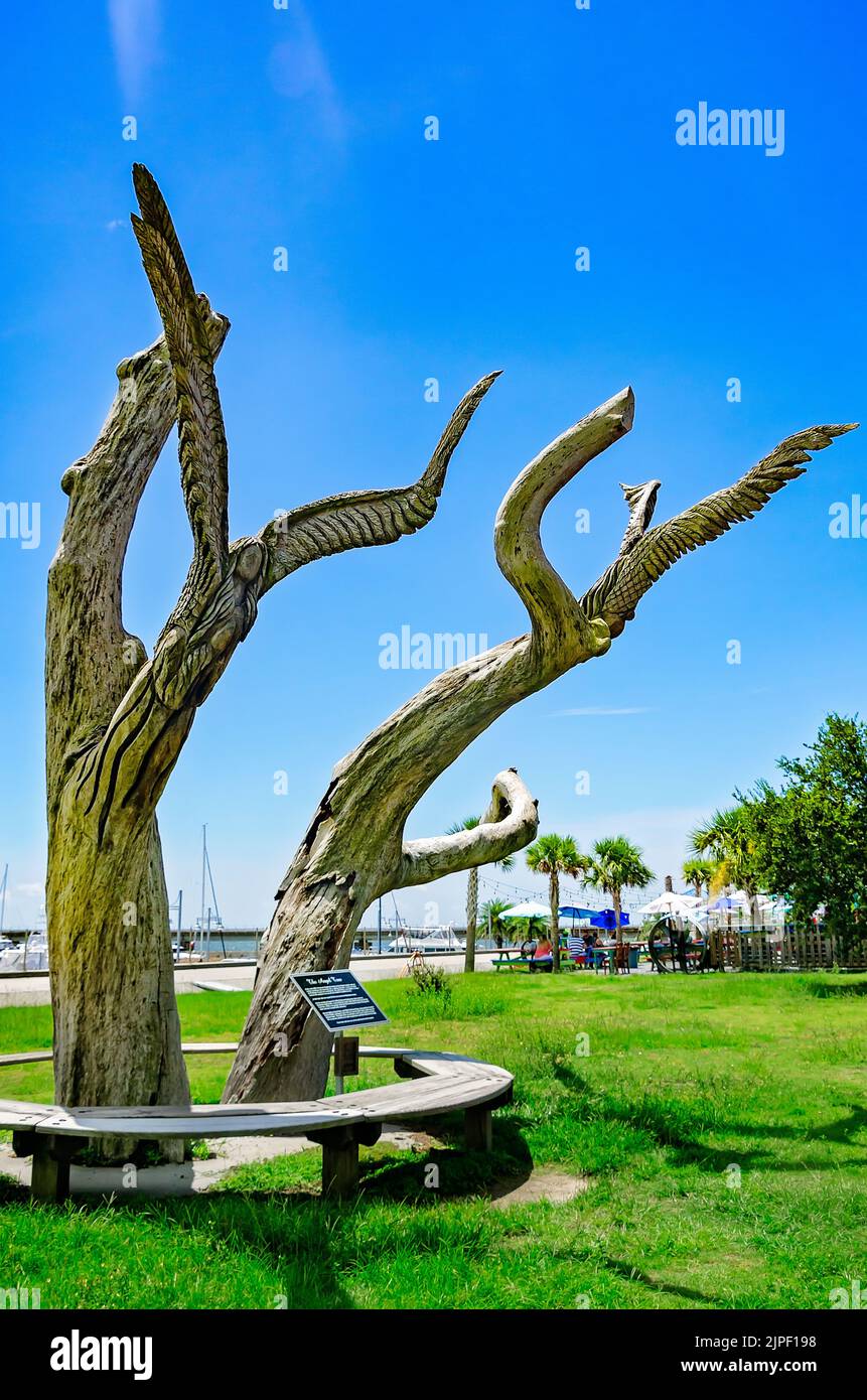 Angel trees of bay st louis hi-res stock photography and images - Alamy