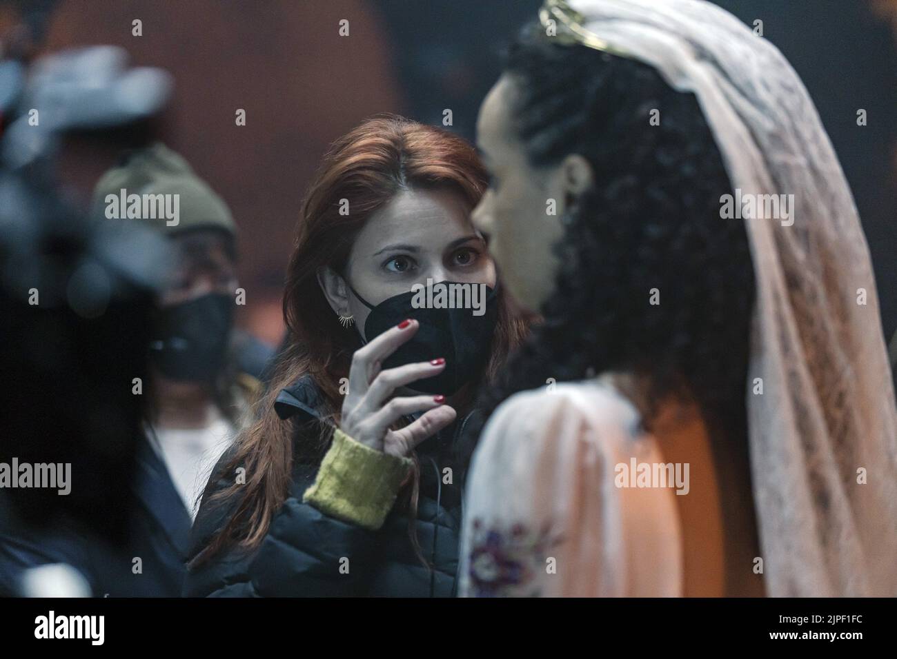 THE INVITATION, from left: director Jessica M. Thompson, Nathalie ...