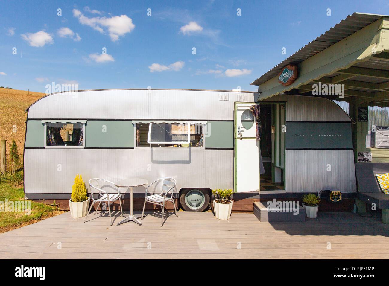 1950s english caravan hi-res stock photography and images - Alamy