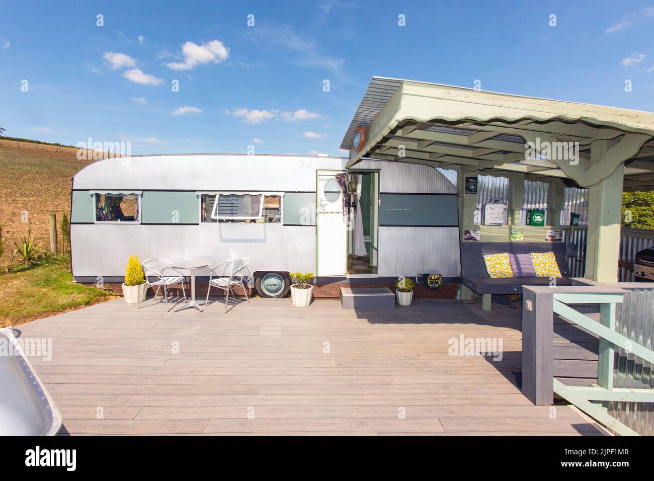 1950s english caravan hi-res stock photography and images - Alamy