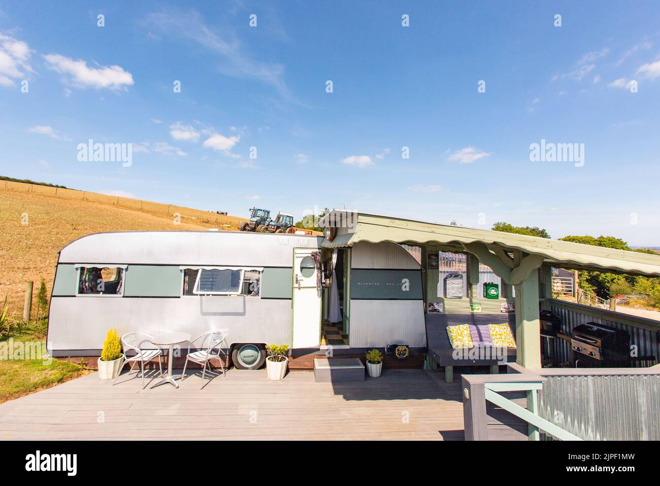 1950s english caravan hi-res stock photography and images - Alamy