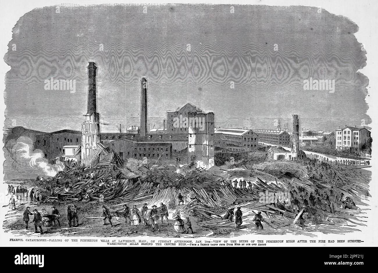Factory fire 1800s hi-res stock photography and images - Alamy