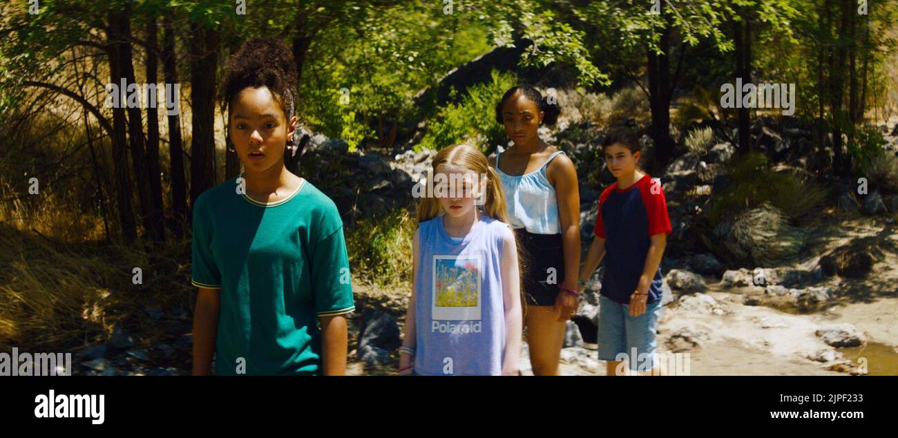 SUMMERING, from left: Madalen Mills, Eden Grace Redfield, Sanai ...