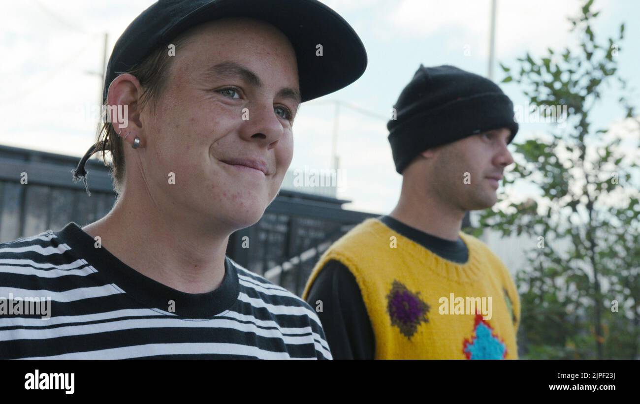 STAY ON BOARD: THE LEO BAKER STORY, from left: Leo Baker, Stephen ...