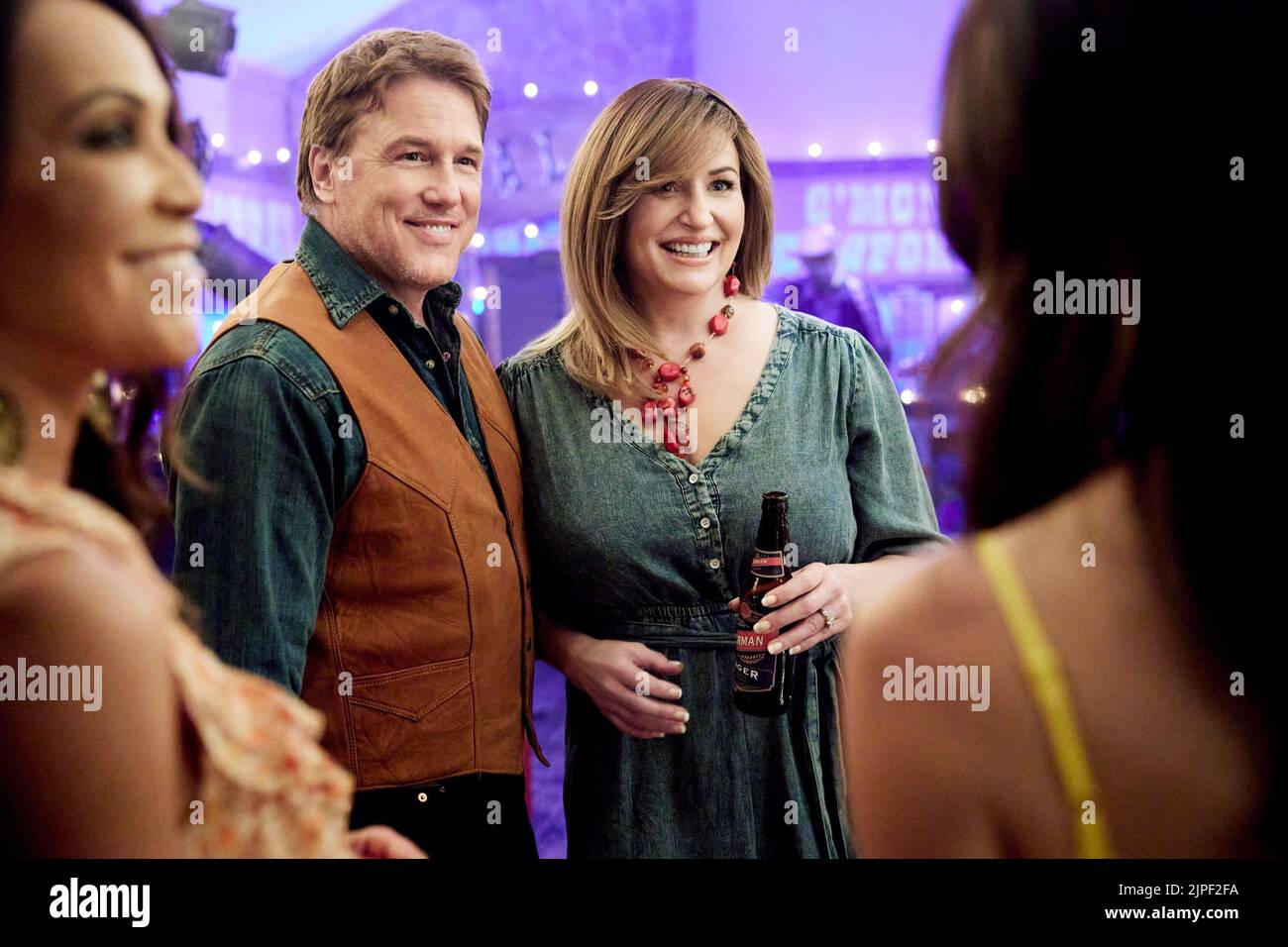 BIG SKY RIVER, middle from left: Lochlyn Munro, April Amber Telek ...