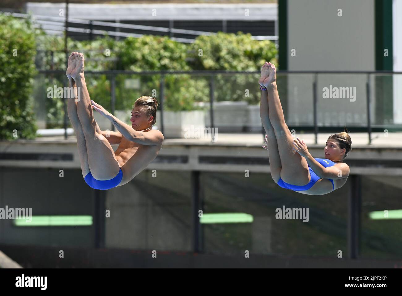 August 17, 2022, Rome, Italy: NILSSON GARIP Emilia and PETERSEN Elias ...