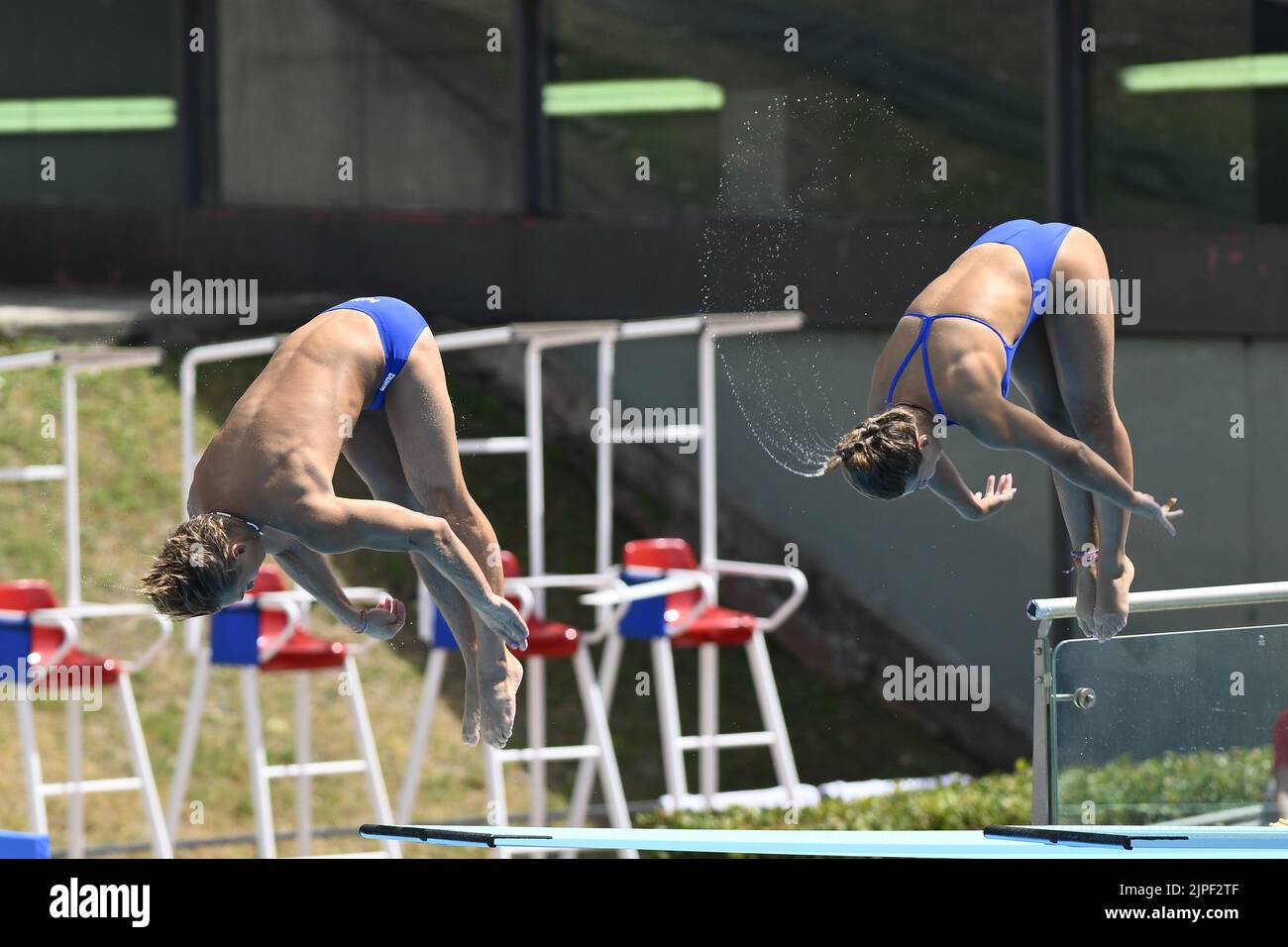 August 17, 2022, Rome, Italy: NILSSON GARIP Emilia and PETERSEN Elias ...