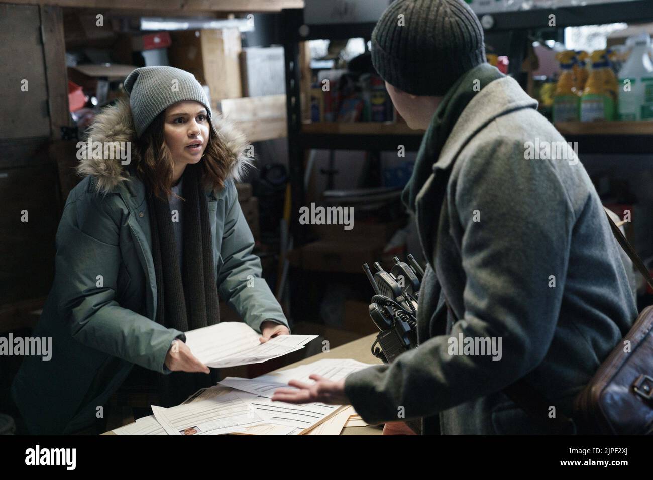 ONLY MURDERS IN THE BUILDING, from left: Selena Gomez, James Caverly ...