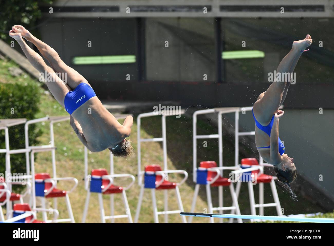 August 17, 2022, Rome, Italy: NILSSON GARIP Emilia and PETERSEN Elias ...