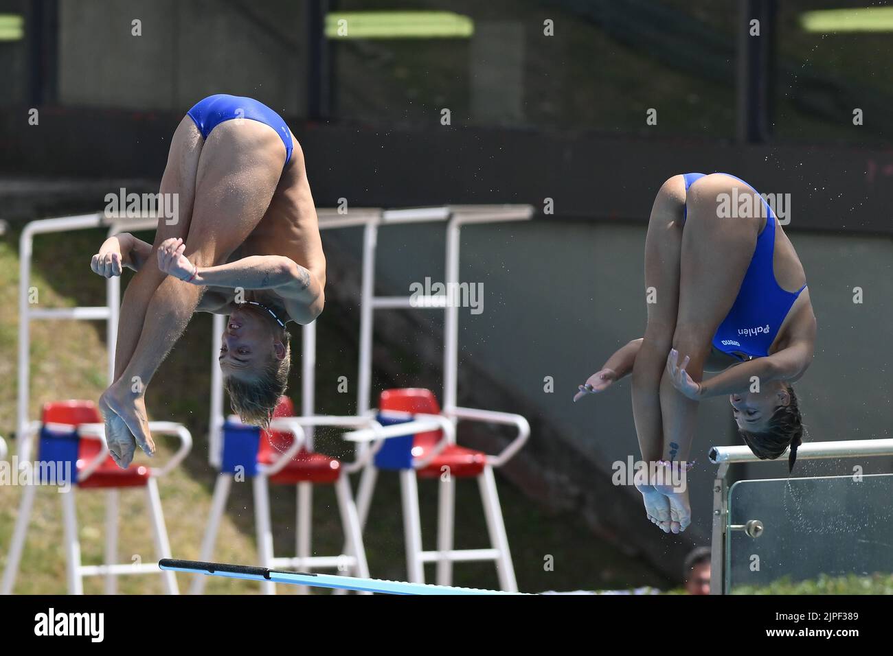 August 17, 2022, Rome, Italy: NILSSON GARIP Emilia and PETERSEN Elias ...