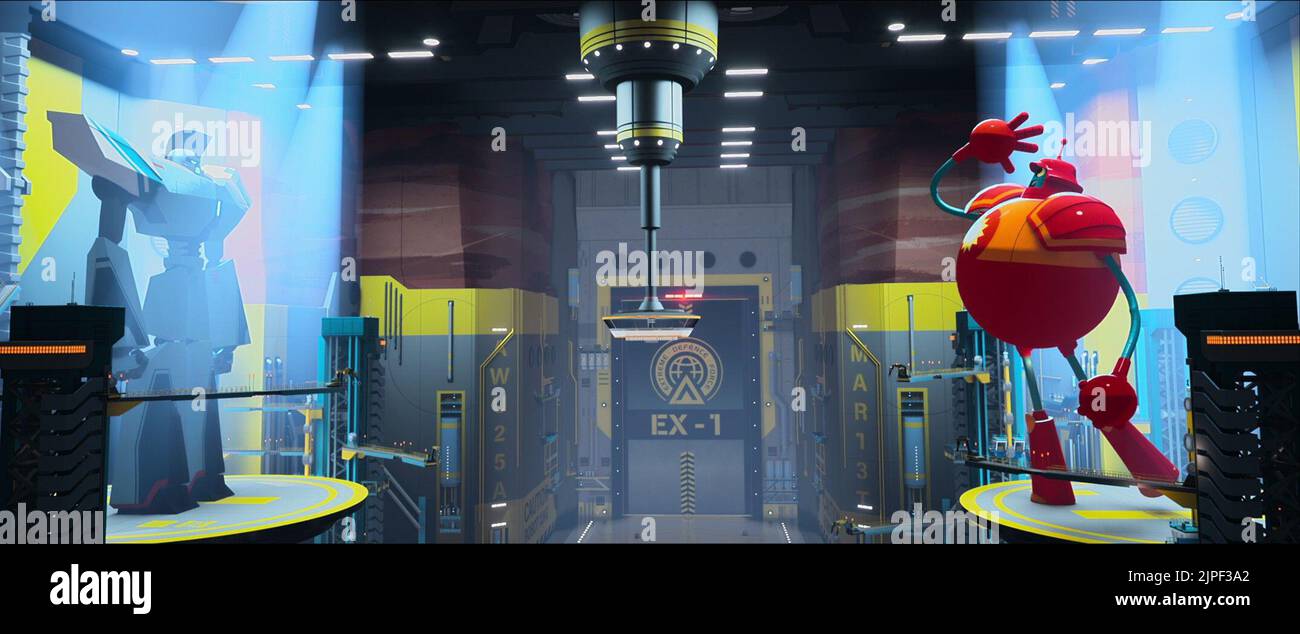 SUPER GIANT ROBOT BROTHERS, from left: Thunder (voice: Chris ...