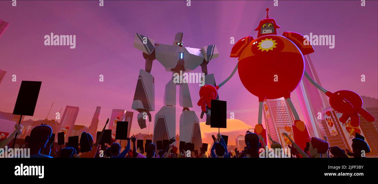 SUPER GIANT ROBOT BROTHERS, from left: Thunder (voice: Chris ...