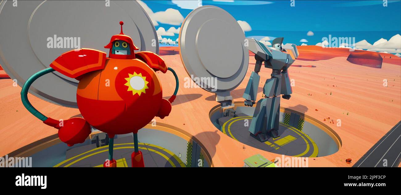 SUPER GIANT ROBOT BROTHERS, from left: Shiny (voice: Eric Lopez ...