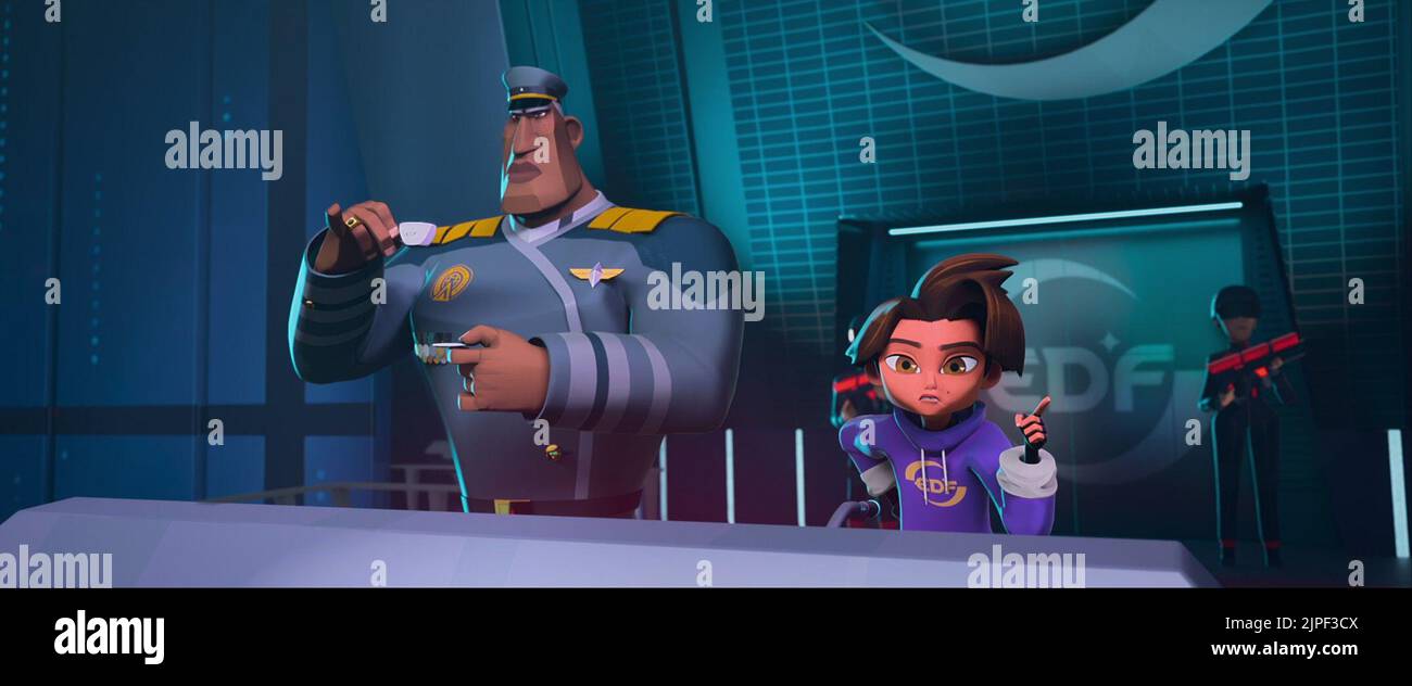 SUPER GIANT ROBOT BROTHERS, from left: Creed (voice: Delbert Hunt ...