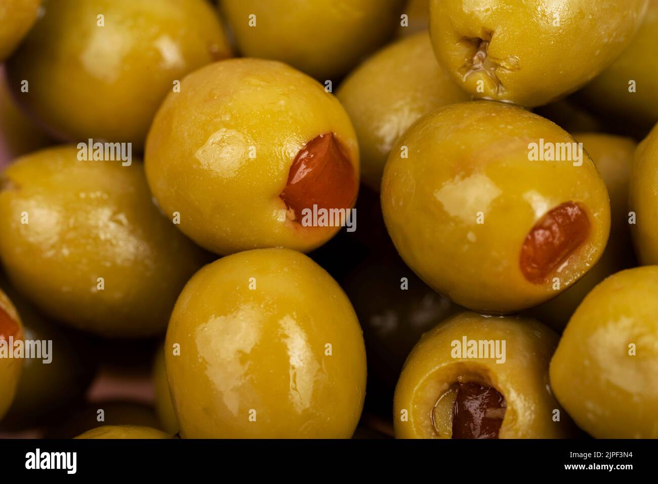 Pimento in olives hi-res stock photography and images - Alamy