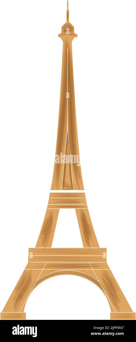 Isolated eiffel tower building landmark icon Vector Stock Vector Image ... Isolated eiffel tower building landmark icon Vector Stock Vector Image ...