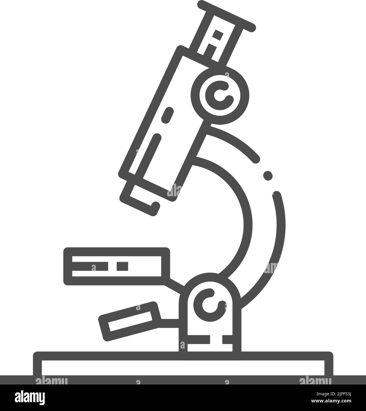 Microscope isolated research equipment. Vector biology laboratory ... Microscope isolated research equipment. Vector biology laboratory ...