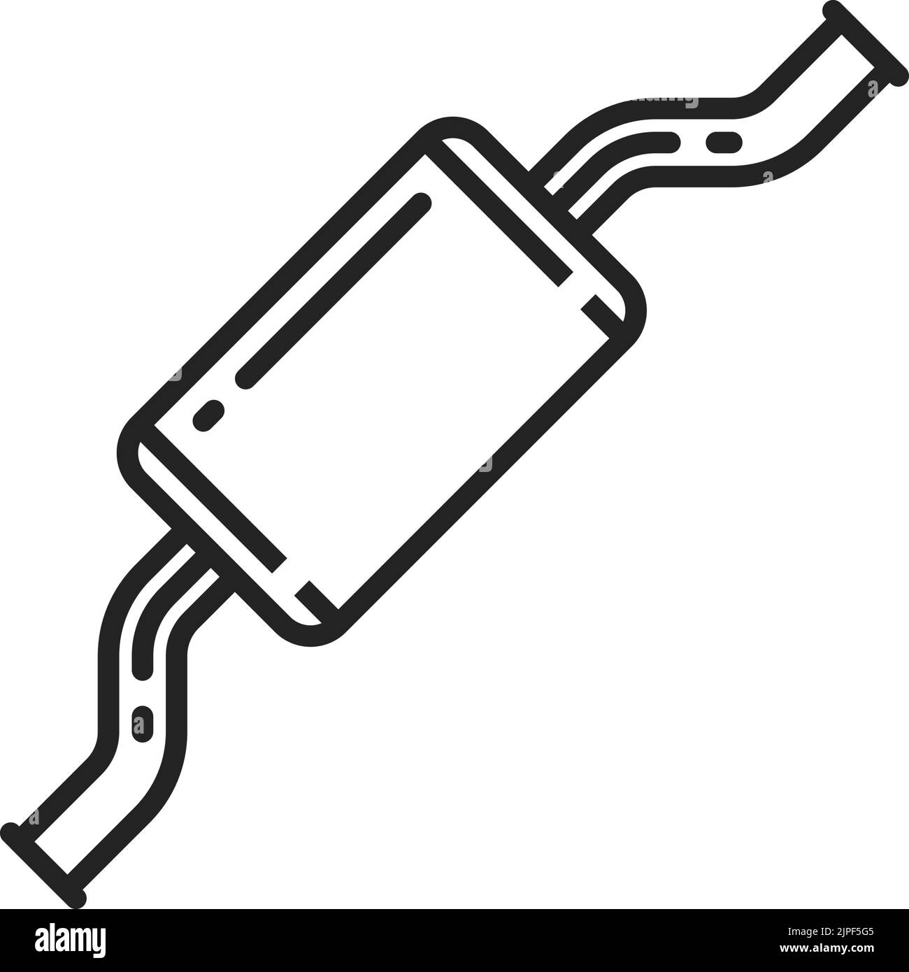 Automobile muffler Black and White Stock Photos & Images - Alamy