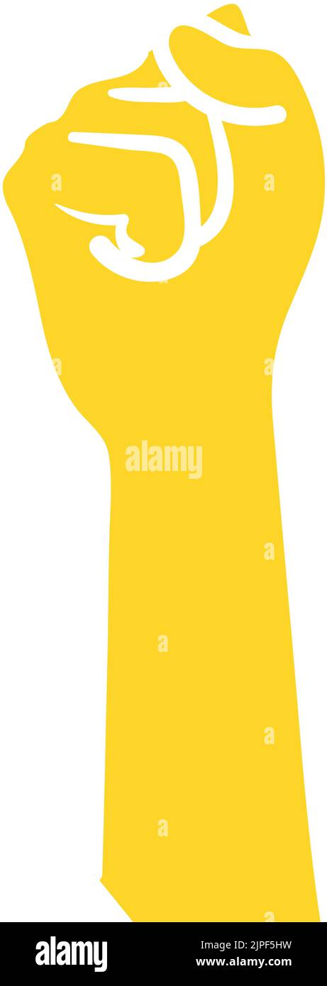 Isolated raise hand gesture icon Vector Stock Vector Image & Art - Alamy