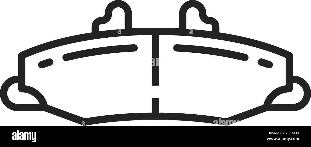 Disc pads Stock Vector Images - Alamy