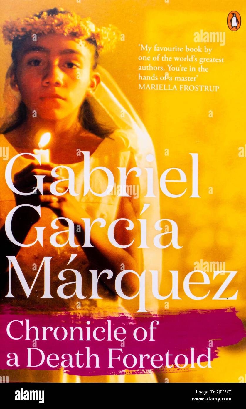 Gabriel Garcia Marquez - Chronicle of a Death Foretold 1981 - book ...
