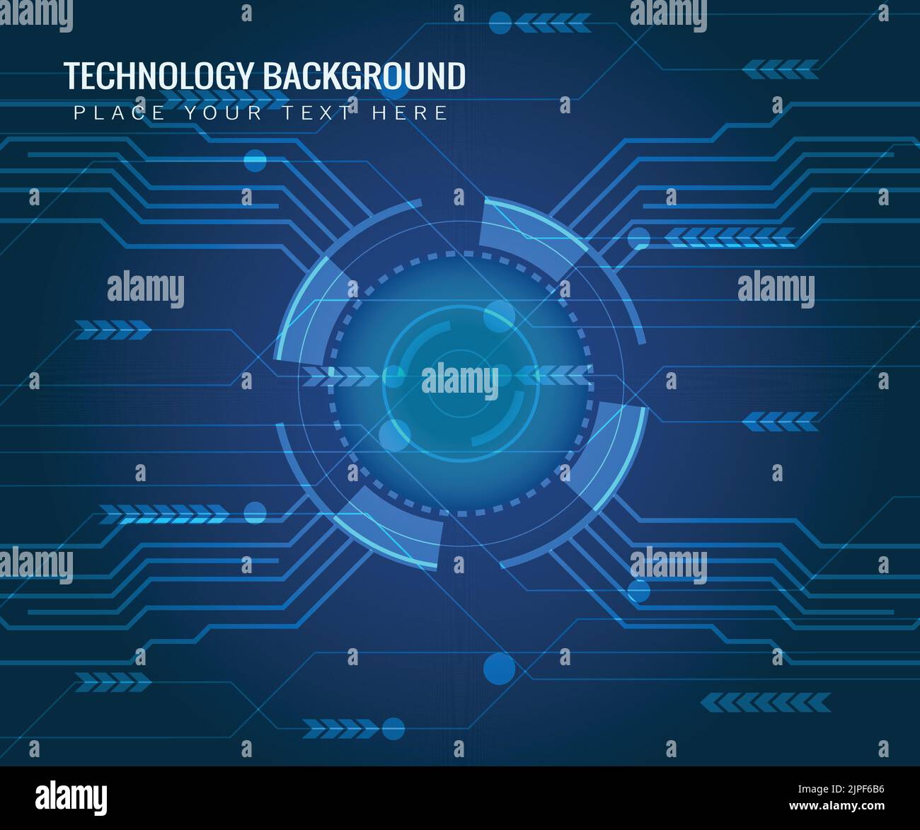 HUD. Radar screen. Futuristic user interface. Vector illustration for ...