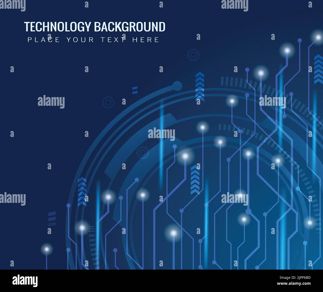 Technology Background Visual Presentation On The Analysis Of Big Data Futuristic Style