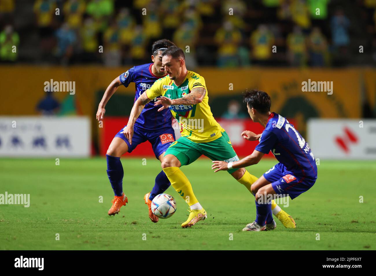 Chiba, Japan. 17th Aug, 2022. Tiago De Leonco (JEF) Football/Soccer ...