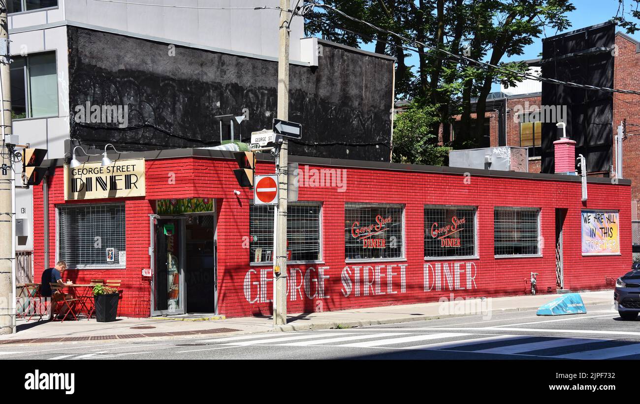 George street diner hi-res stock photography and images - Alamy