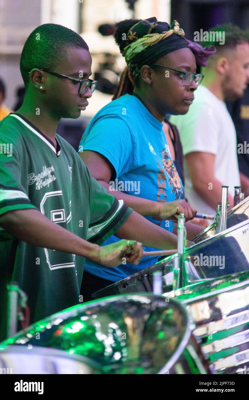 London, UK. 17th Aug, 2022. Steelband Summer at Opera Holland Park as ...