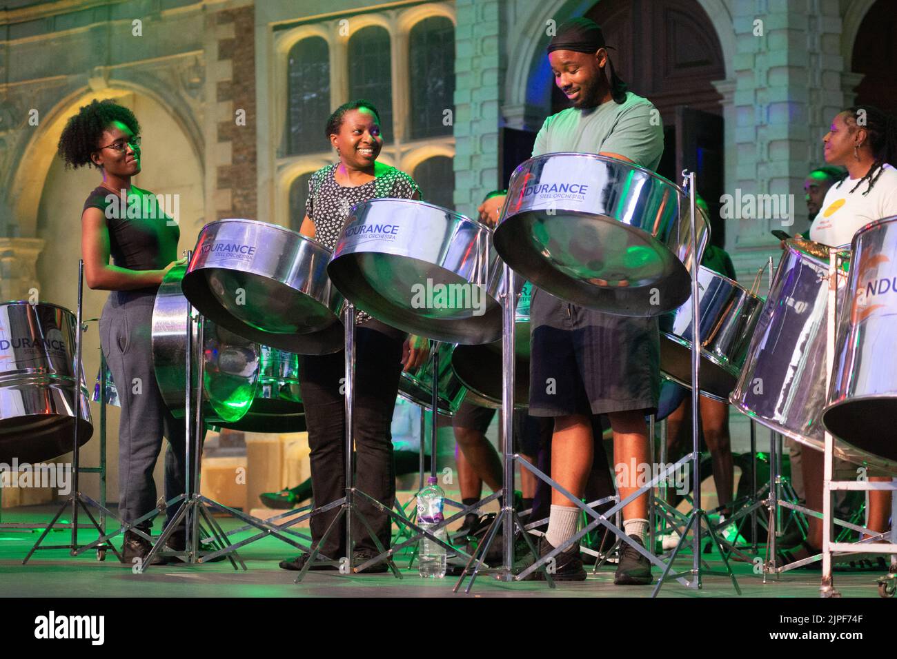 London, UK. 17th Aug, 2022. Steelband Summer at Opera Holland Park as ...