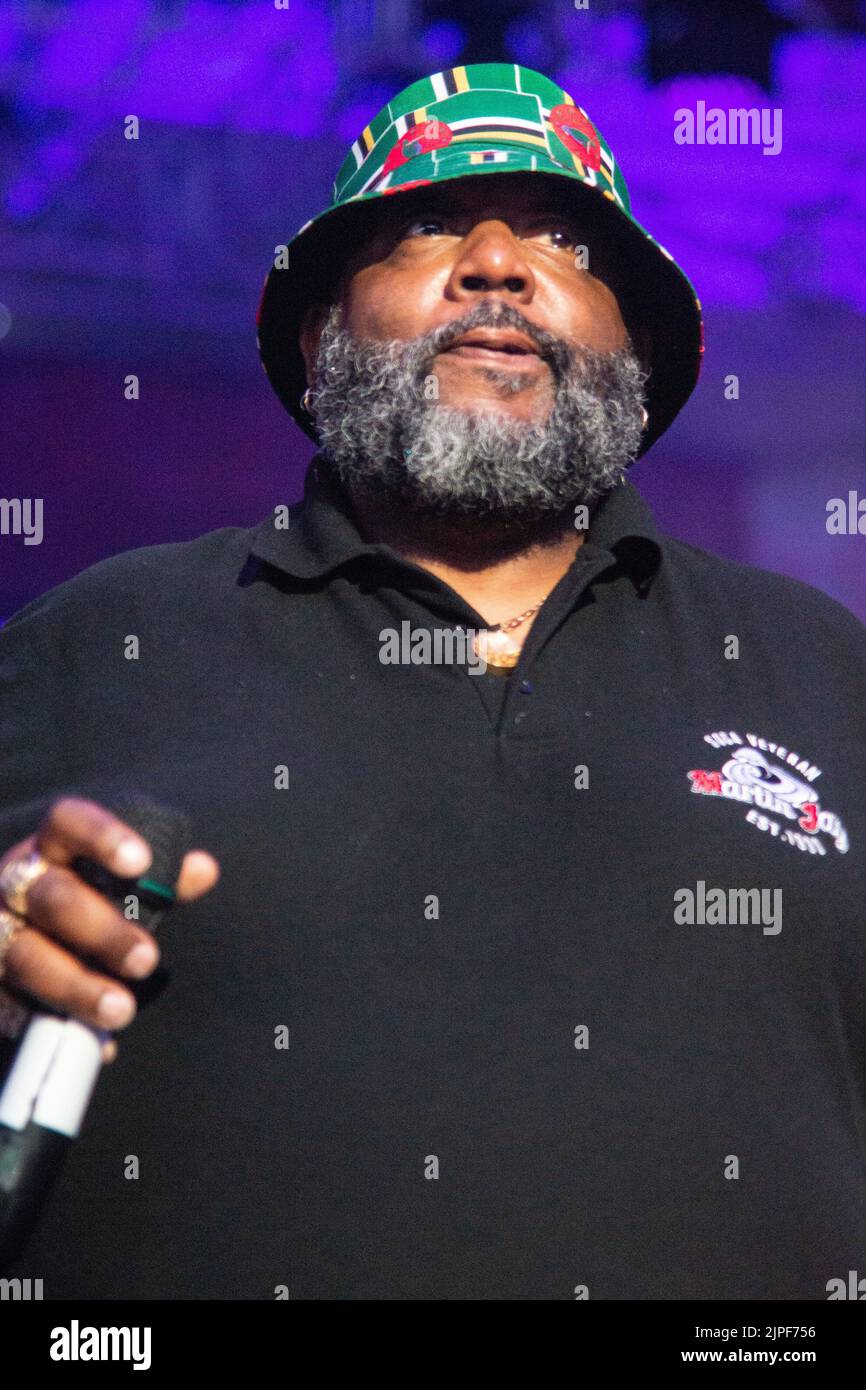 London, UK. 17th Aug, 2022. Steelband Summer at Opera Holland Park as ...