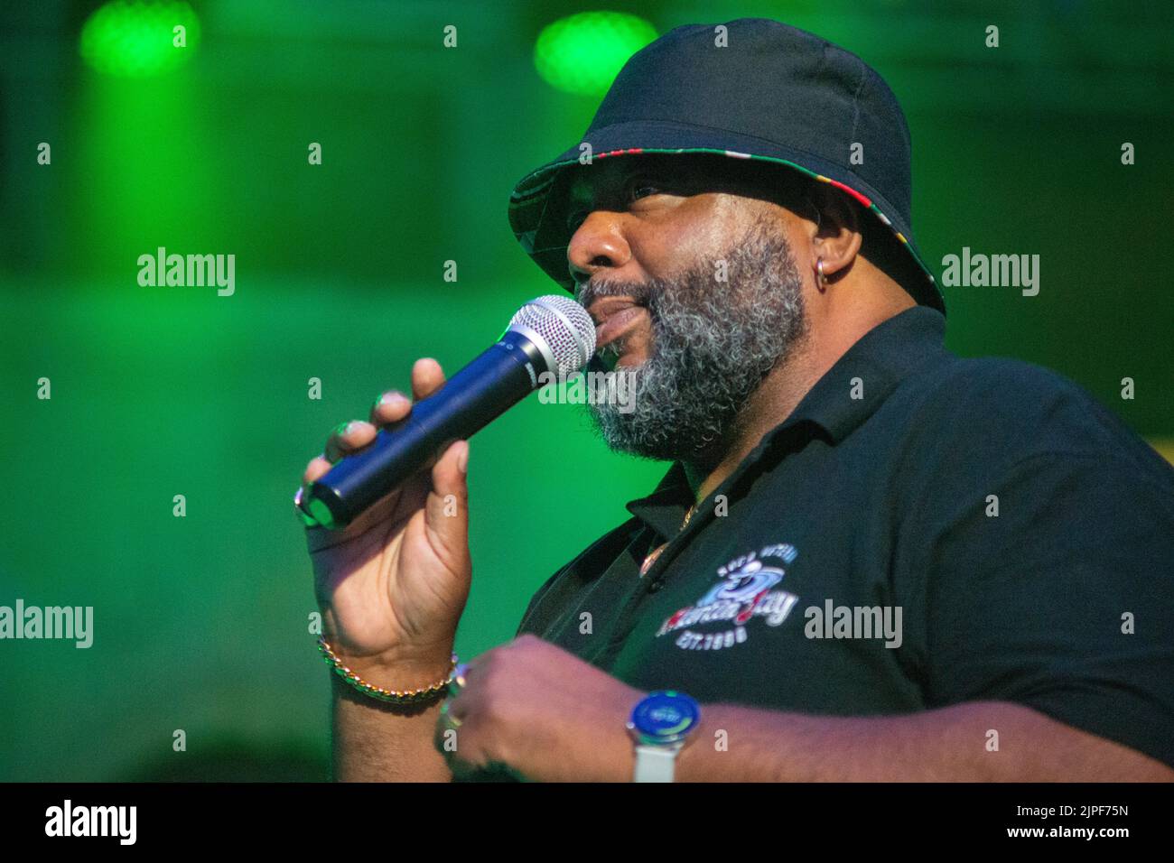 London, UK. 17th Aug, 2022. Steelband Summer at Opera Holland Park as ...