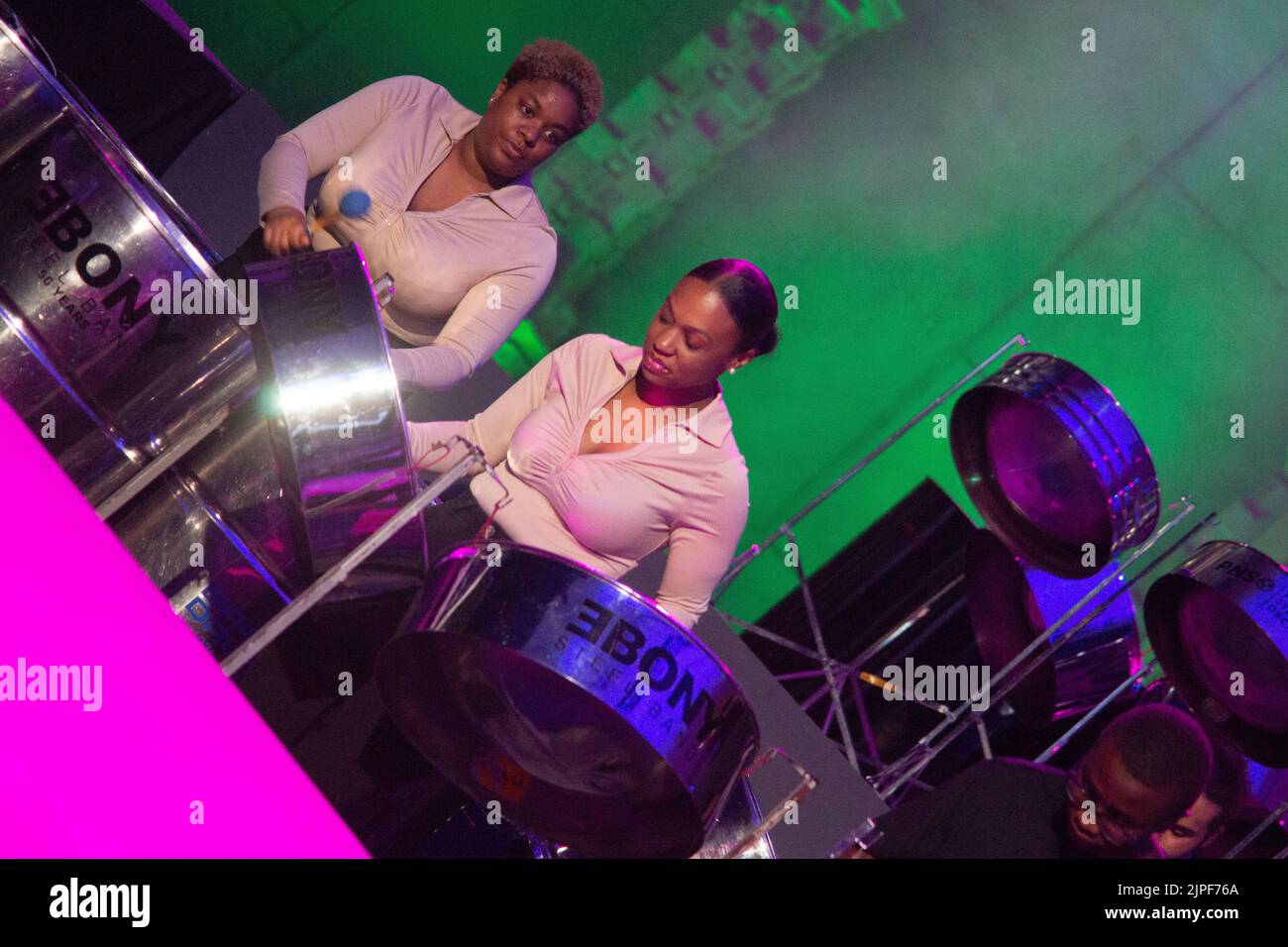 London, UK. 17th Aug, 2022. Steelband Summer at Opera Holland Park as ...