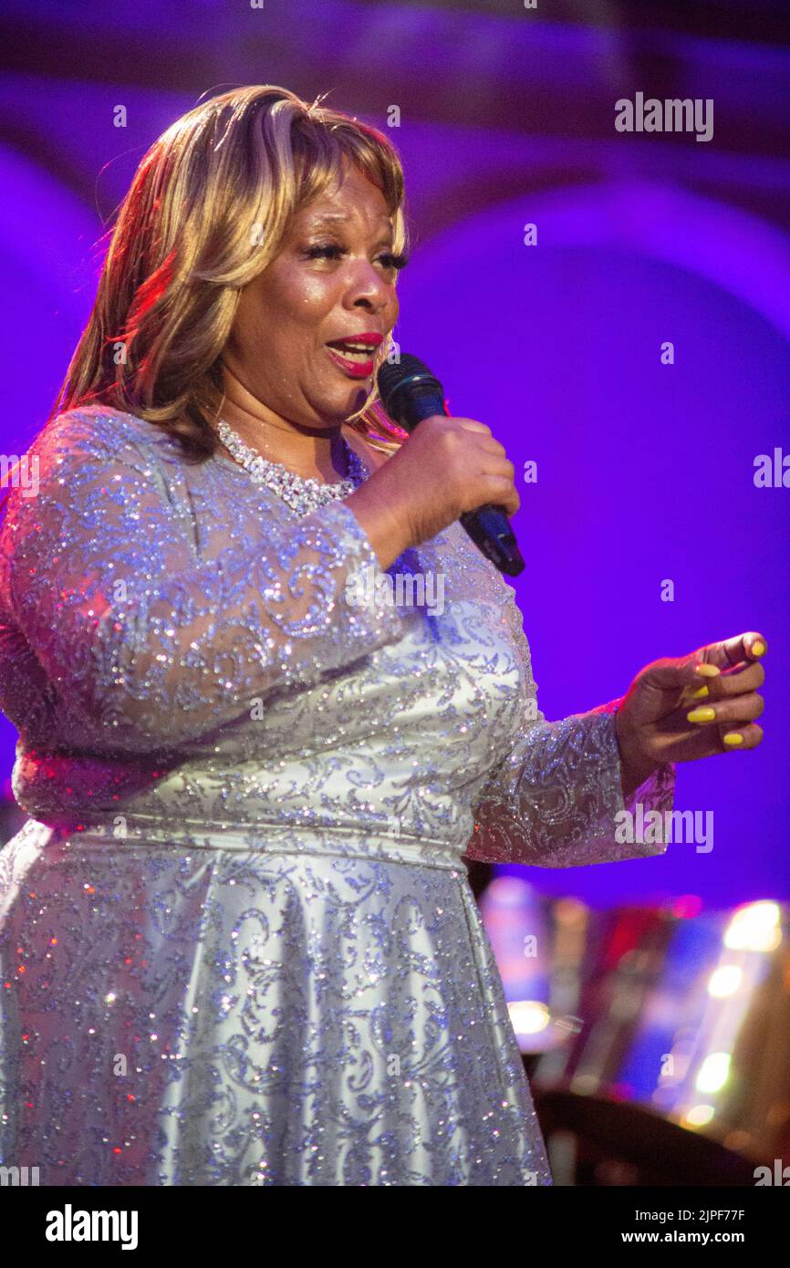 London, UK. 17th Aug, 2022. Steelband Summer at Opera Holland Park as ...