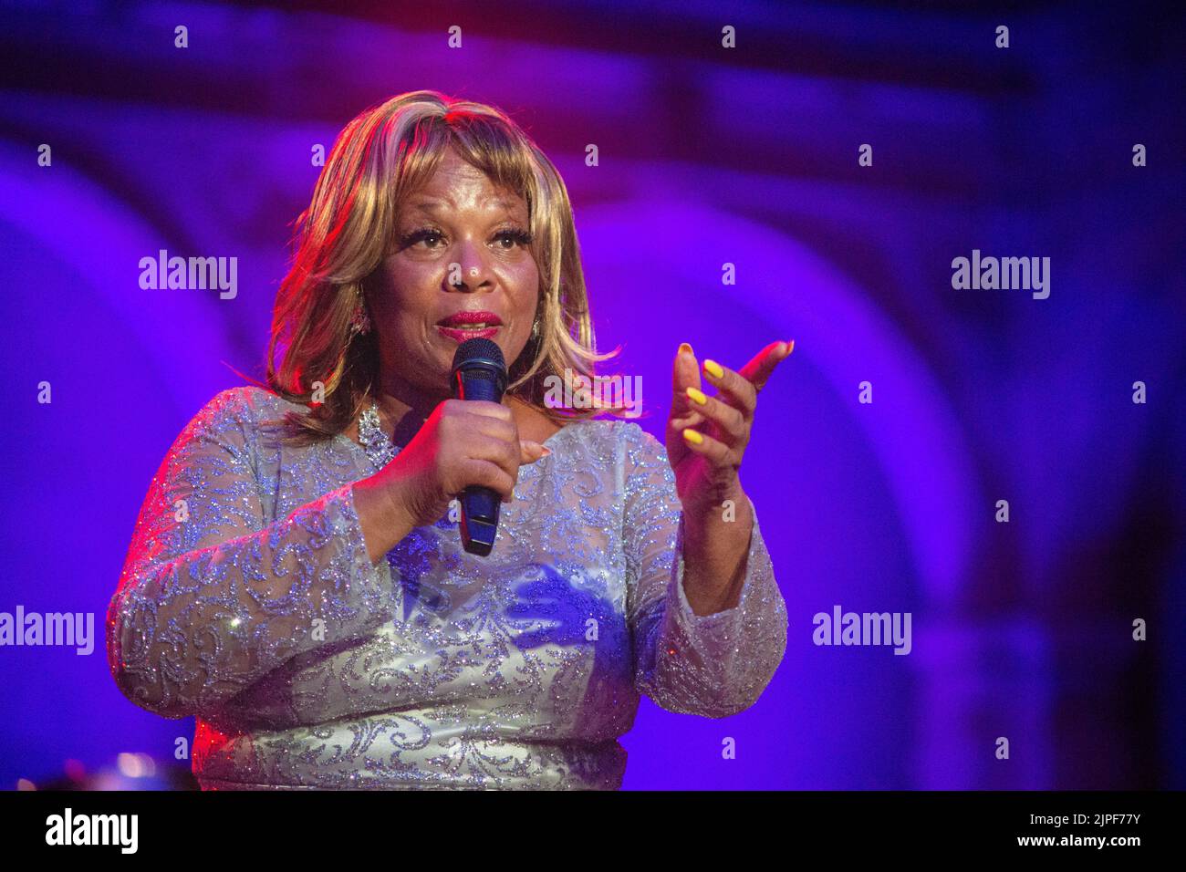 London, UK. 17th Aug, 2022. Steelband Summer at Opera Holland Park as ...