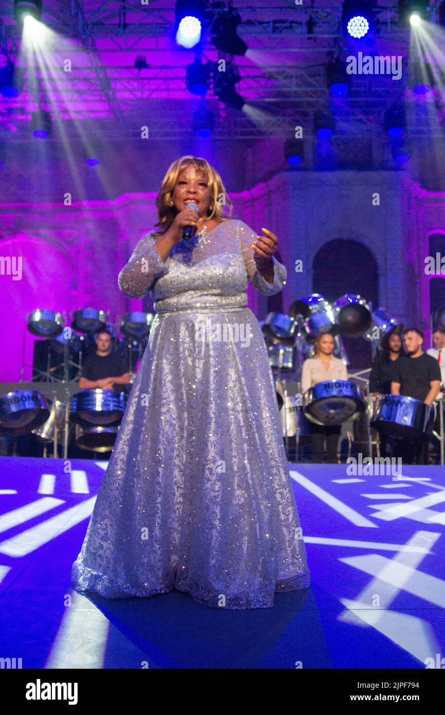 London, UK. 17th Aug, 2022. Steelband Summer at Opera Holland Park as ...