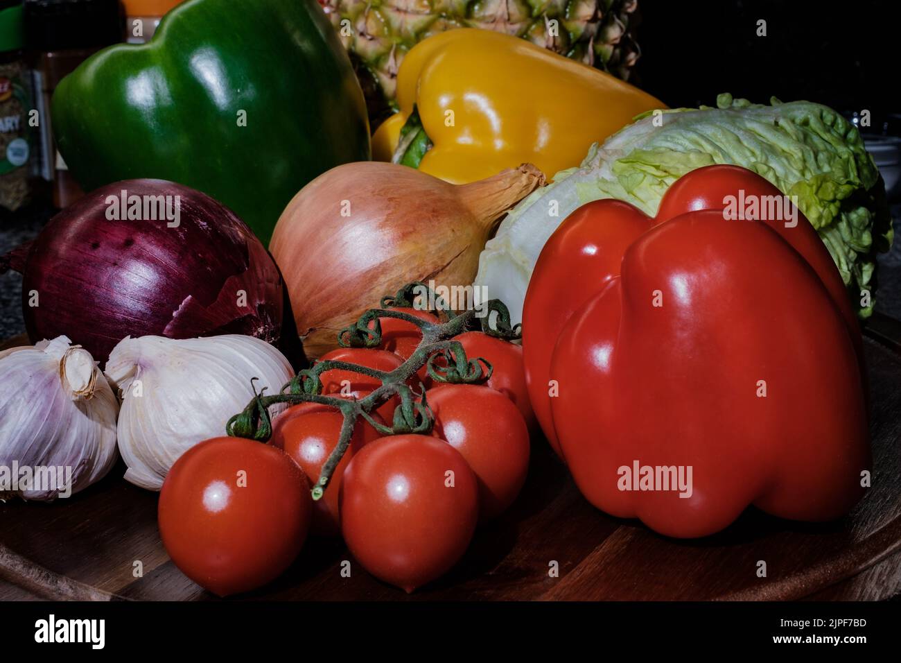 Fresh vegetables recommended for healthy living Stock Photo - Alamy