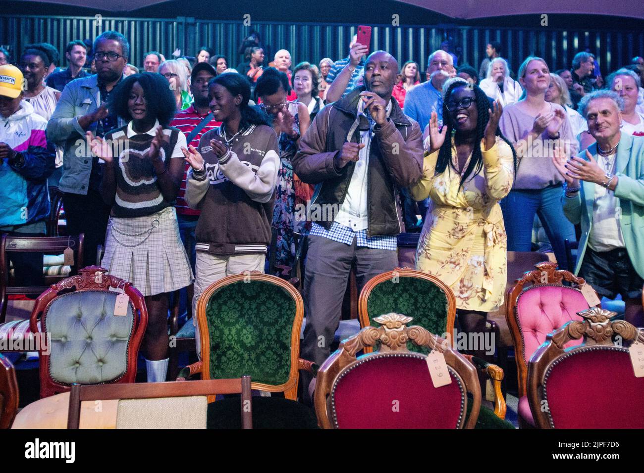 London, UK. 17th Aug, 2022. Steelband Summer at Opera Holland Park as ...