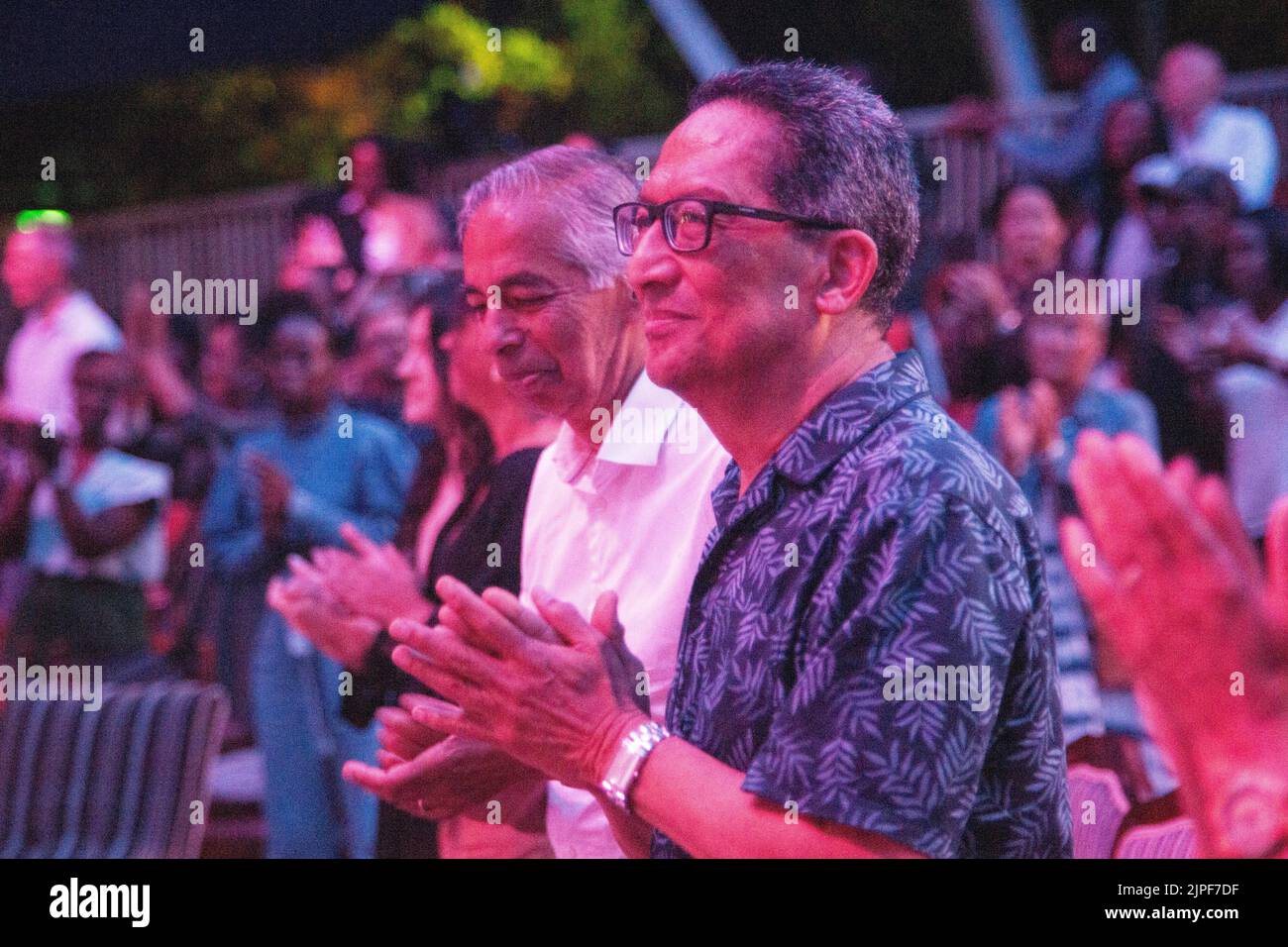 17th August 2022. London, UK Steelband Summer at Opera Holland Park as ...