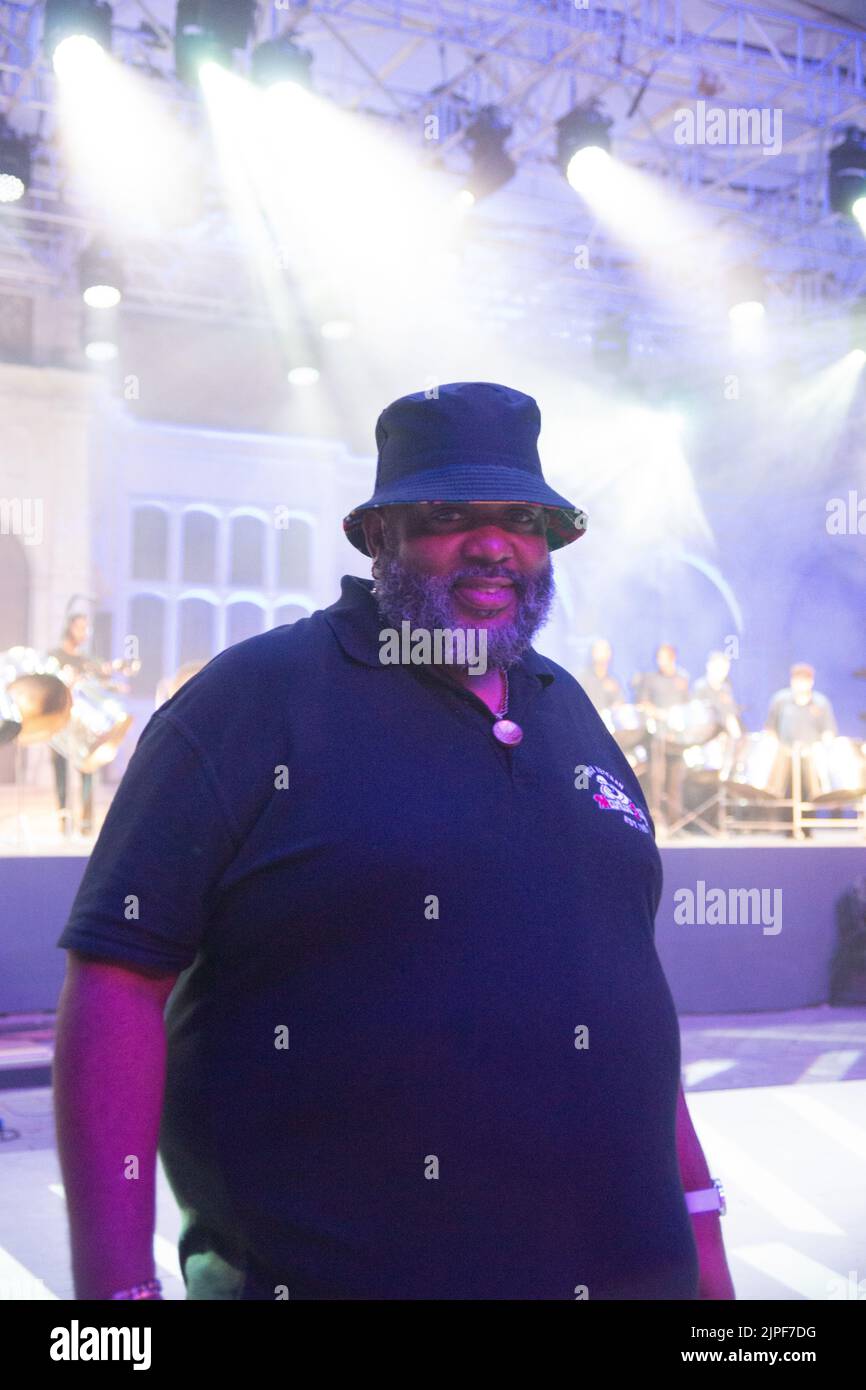 17th August 2022. London, UK Steelband Summer at Opera Holland Park as ...