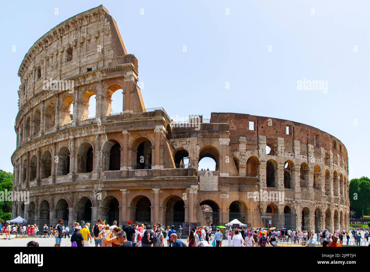 The roman Colosseum, Rome Stock Photo - Alamy